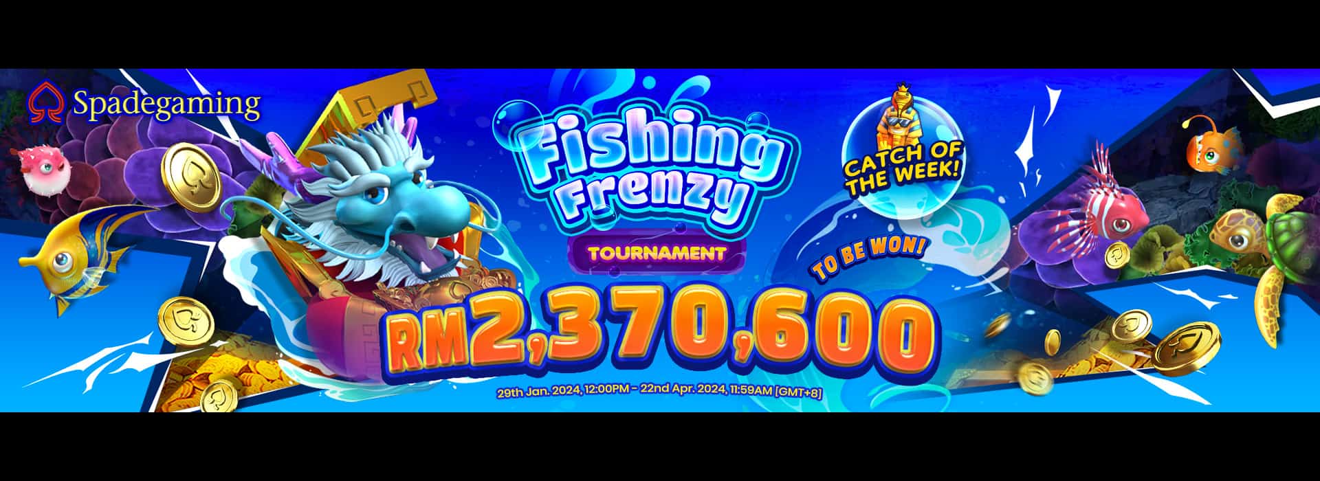 Spadegaming Grand Fishing Hunter Tournament Recap